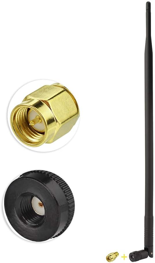 Superbat 900MHz 3G 4G Antenna 9Dbi External Omni Rubber Duck Antenna w