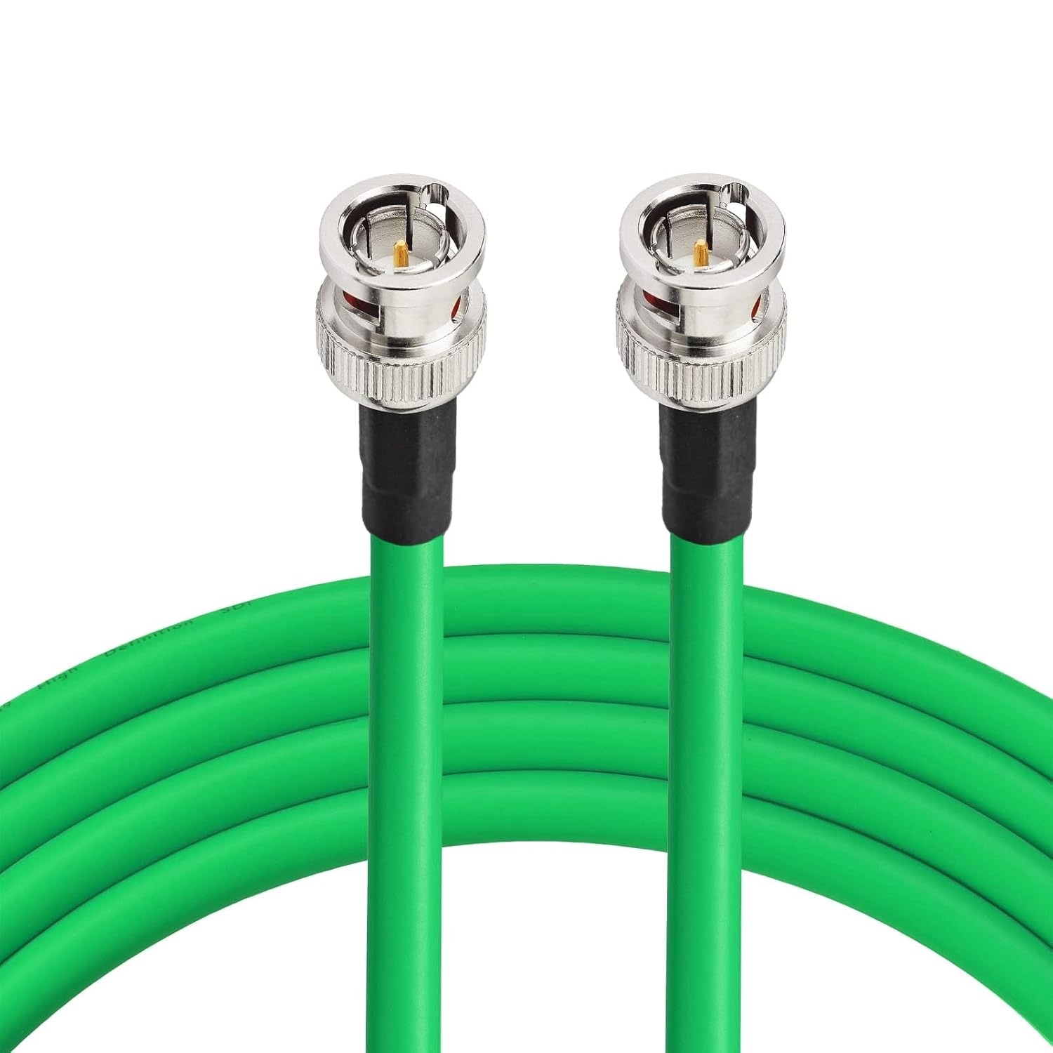Superbat 3G/6G/12G SDI Cable 50ft Belden 1694A Green BNC Cable 75 ohm,